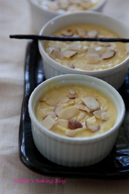 This is Not Your Grandma’s Almond Pudding | Bobbies Baking Blog