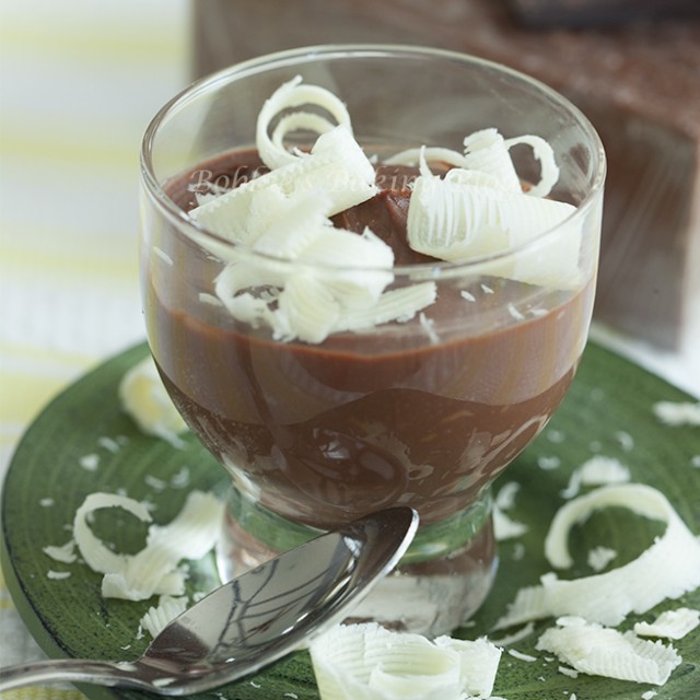 Silky Chocolate Pudding | Bobbies Baking Blog