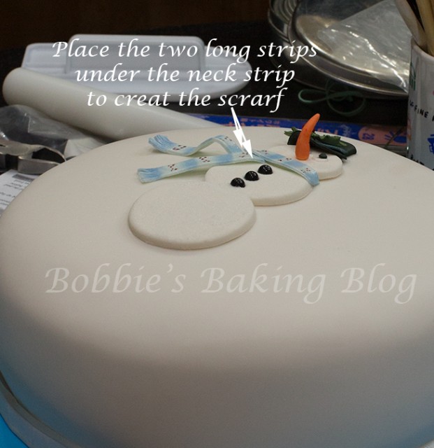 DIY Snowman Cake Tutorial | Bobbies Baking Blog