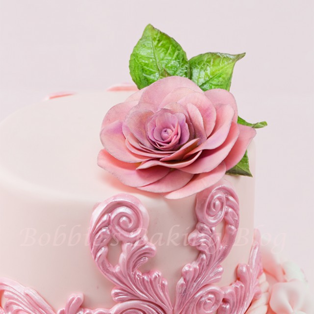Sugar Paste Rose | Bobbies Baking Blog