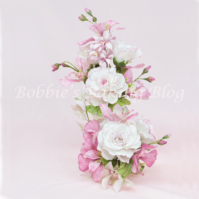 Romantic Long Stem Sugar Rose Video | Bobbies Baking Blog